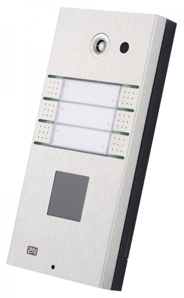 2N Analogue Vario Door Intercom Unit - 3x double call buttons 9135160E