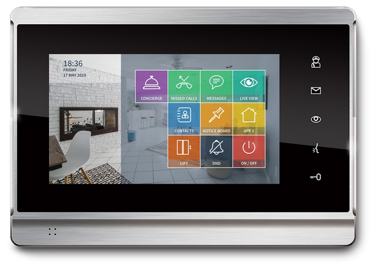 CIE AV Solutions Akuvox 7" SIP Indoor Touchscreen Intercom Panel ...