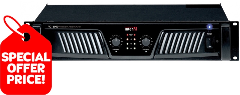 Inter-M Stereo Amplifier 900W + 900W 4ohm V2-3000