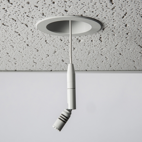 CIE AV Solutions Clockaudio Motorised Retractable Ceiling Microphone ...