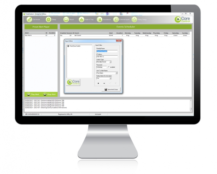 CIE AV Solutions Core Control Core Control IP-based Building Management ...